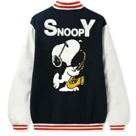 Snoopy Butter Varsity Letterman Jacket - Get Varsity Jackets